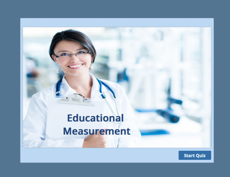 OER-11 – Educational Measurement Vocabulary – Open Educational Resources